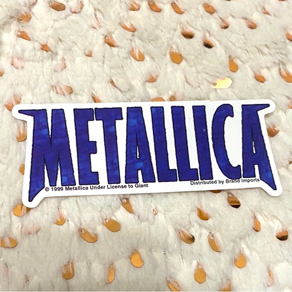 Metallica | Design | Metallica Sticker 999 Y2k Rock | Poshmark